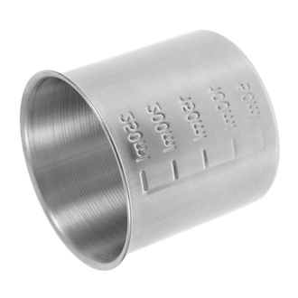 Cabilock Messbecher F&uuml;r Reis Aus Metall 250 Ml Edelstahl-messbecher F&uuml;r Kochherde Messbecher F&uuml;r Nussmehl