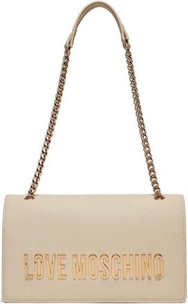 Love Moschino Schultertasche Damen Elfenbein Einheitsgröße