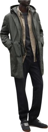 Ecoalf Ecoalf - Manteau Maudit - Homme - Manteaux - Vert - Taille: M
