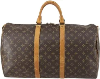 Louis Vuitton unisex, Pre-owned, Brun, Taille: ONE Size Sac Week-end en Toile Pre-owned
