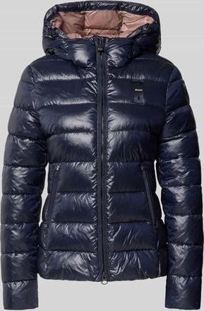 Blauer Jacke in Stepp-Optik Modell CAROLL