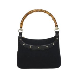 Gucci Sac bandouli&egrave;re GG Canvas Pre-owned - Femme - Pre-owned - Noir - Taille: ONE Size