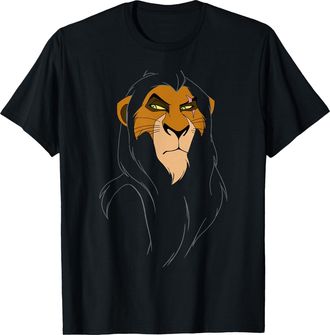 Disney The Lion King Scar Large Face T-Shirt