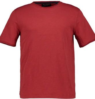 Marc O'Polo Herren T-Shirt rot Baumwolle