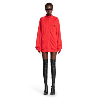 Balenciaga Open Back Tracksuit Dress