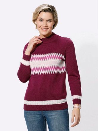 Witt Strickpullover Stehkragenpullover