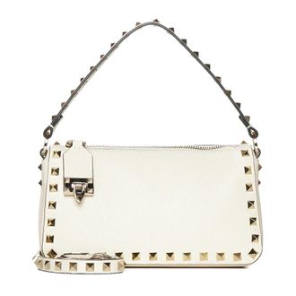 Valentino Garavani Stilvolle Handtasche - - Bags - Damen - Beige - ONE SIZE