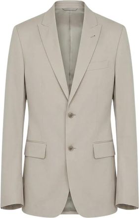 Rier Homme, Costumes, Gris, Taille: M Blazer crois&eacute; &agrave; revers pointus
