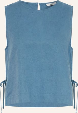 Marc O'Polo Denim Marc Opolo Denim Blusentop Mit Leinen blau