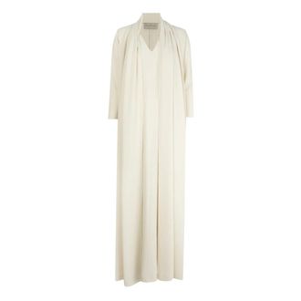 Cortana Sch&ouml;nes- elfenbeinfarbenes Stretch-Seidenkleid - - Dresses - Damen - Wei&szlig; - M