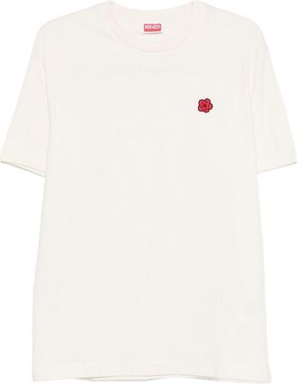 Kenzo T-shirt en coton &agrave; fleurs Boke