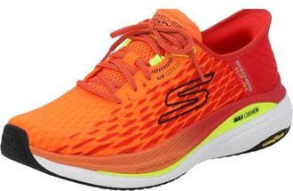 Skechers Slip-Ins : Max Cushioning Propulsion - Vitality 220510-ORMT Chaussures de Course pour Homme Orange et Multi Textile/Synth&eacute;tique, Orange, 41 EU