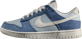 Nike Damen WMNS Dunk Low Sneaker, Denim Blau Rauch Elfenbein Helles Türkis Ocker, 42.5 EU
