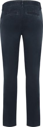 Frame Denim Mens Slim Fit Chino Trousers Blue Elastane Chinos