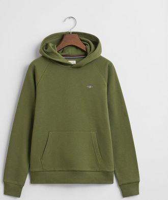 GANT Teenager Shield Hoodie (134/140) OLIVE Grün