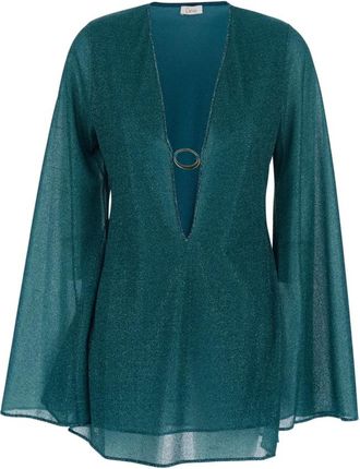 Os&eacute;ree Femme, Blouses et Chemises, Bleu, Taille: 40 FR Kaftan Lumi&egrave;re