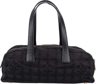 Chanel Crossbody Bags - Chanel Travel Line Monogram Handbag - Gr. unisize - in Schwarz - f&uuml;r Damen