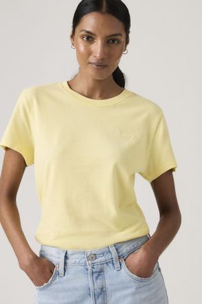 Levi's T Shirt En Coton Favorite - Femme - Jaune / French Vanilla - XS