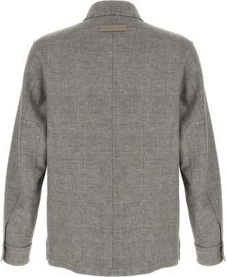 Ermenegildo Zegna Crossover Overshirt - Gray