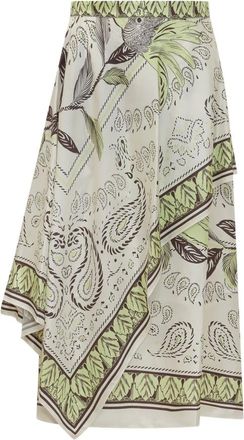 Tory Burch Femme, Jupes, Multicolore, Taille: 38 FR Midi Skirts