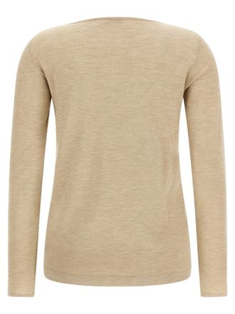 Brunello Cucinelli Scollo Sweater - Beige