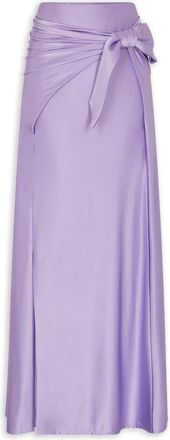 Paco Rabanne Femme, Jupes, Violet, Taille: 40 FR Jupe Longue en Jersey