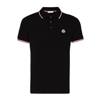 Moncler Homme, Tops, Noir, Taille: XL Moncler T-shirts et Polos Noir