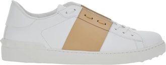 Valentino Garavani Homme, Chaussures, Blanc, Taille: 45 EU Open Baskets