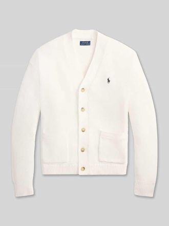 Polo Ralph Lauren Regular Fit Strickjacke aus reiner Baumwolle