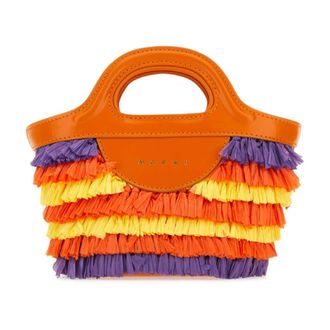 Marni Multicolor Tropicalia Sommer Handtasche - - Bags - Damen - Orange - ONE SIZE