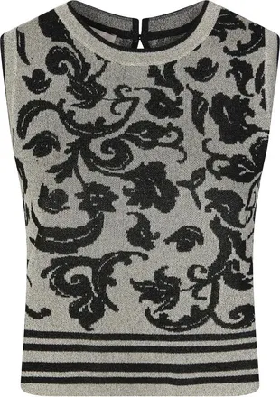 Liu Jo Femme, Tops, Multicolore, Taille: 38 FR Maglia Chiusa SM