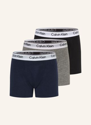 Calvin Klein 3er-Pack Boxershorts Icon Cotton Stretch schwarz