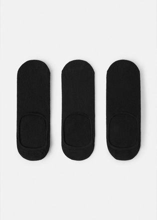 Mango Pack 3 paires de chaussettes invisibles noir - Homme - 40-42 - MANGO MAN