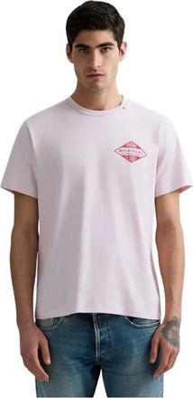 Replay Homme, Tops, Rose, Taille: M T-Chemises