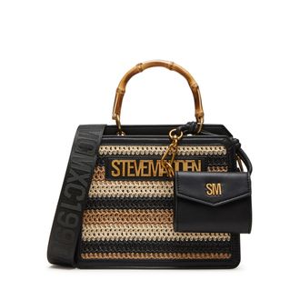 Steve Madden Damen Satchel Evelyn-U Umhängetasche, Braun