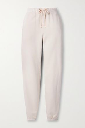 Les Tien Pantalon De Survêtement Fuselé En Jersey De Coton Dylan - Ivoire