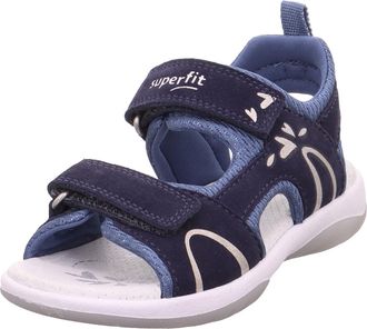 Superfit Mädchen Sunny Sandalen, Blau Blau 8000, 32 EU