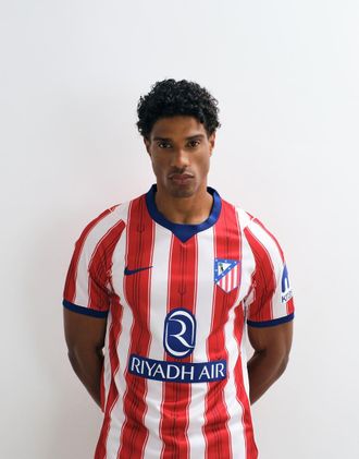 NIKE SPORTWEAR Nike Athletico Madrid 26/27 maillot domicile Stadium &agrave; rayures blanches et rouges
