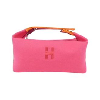 Herm&egrave;s Pre-owned Brid A Black PM Canvas Pouch - - Pre-owned - Damen - Rosa - ONE SIZE