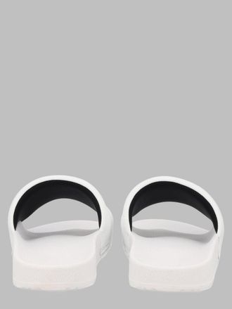 HUGO BOSS Logo-Embroidered Slipper Slides - White