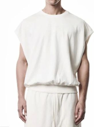 Thom Krom Homme, Tops, Blanc, Taille: XL Thom Krom T-shirts et Polos