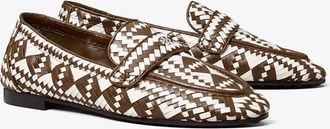 Tory Burch Gewebter Ballerina-Loafer