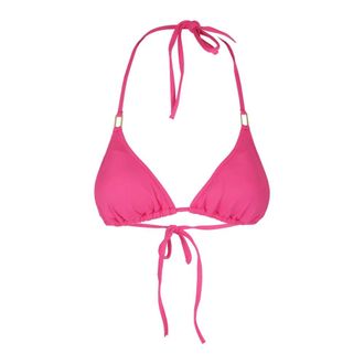 Melissa Odabash Femme, Maillots de bain, Rose, Taille: 42 FR Bralette en Dentelle Noire sans Armature