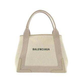 Balenciaga Pre-owned Navy Kabas Tasche - - Pre-owned - Damen - Beige - ONE SIZE