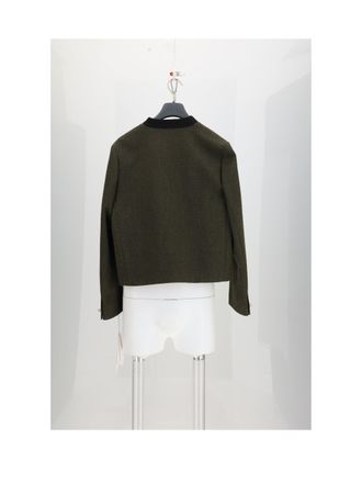 Dior Womens Jacket Green Cotton
