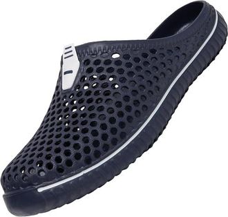 Saguaro Chaussures de Jardin Homme Femme Chausson Douce Anti-Slip Pantoufle Extérieur Intérieur Chaussons 39EU Marine