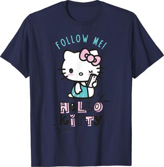 Hello Kitty Like Follow Social Friends Online Classic Click T-Shirt