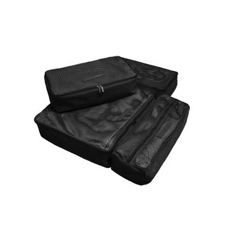 Horizn Studios Packing Cubes in All Black - Luggage Accessories - - 0.5kg - 2-Year Warranty