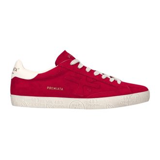 Premiata Homme, Chaussures, Rouge, Taille: 41 EU Steven Baskets