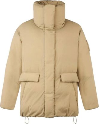 Moose Knuckles Femme, Vestes, Beige, Taille: 40 FR Duvet Katla 3Q Puffer